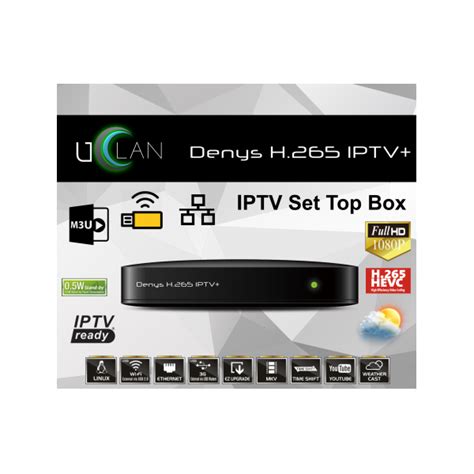 denys h 265 iptv stalker midlleware xtream iptv