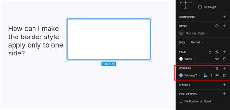 How Can I Make The Border Style Apply Only To One Side Questions Icons Community