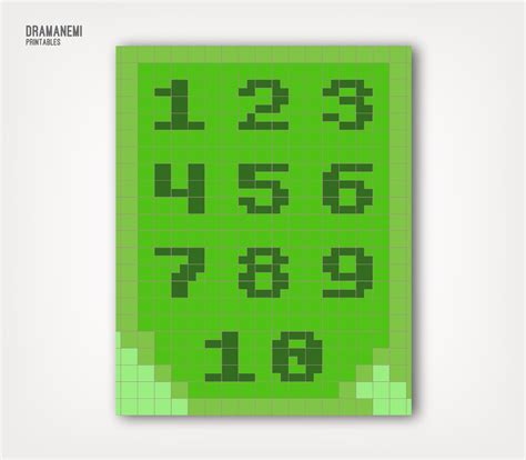 Free Printable Minecraft Numbers Download Free Printable Minecraft Numbers Png Images Free
