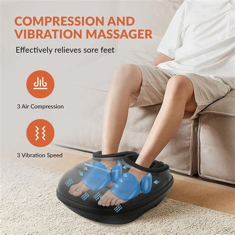 Cili Shiatsu Foot Massager Machine Electric Heated Feet Massager For