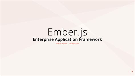 Ember Js Theme For Reveal Js