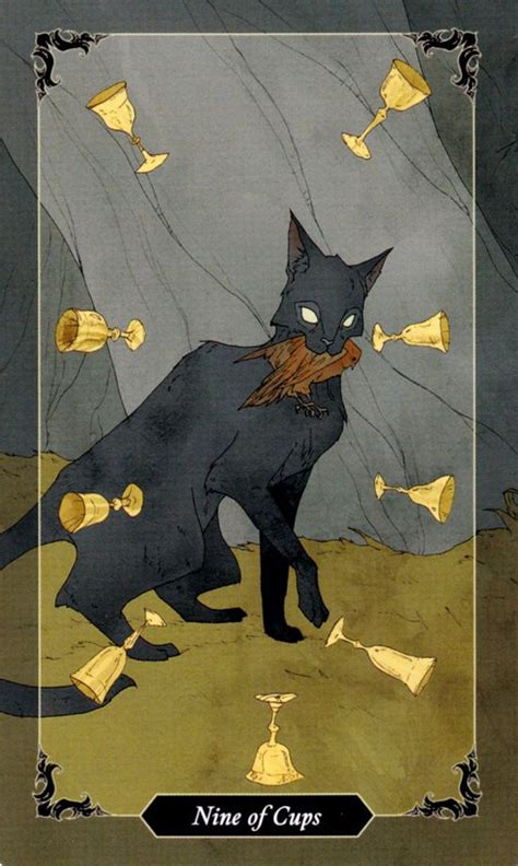 7 Of Cups Card From Dark Wood Tarot Deck Artofit