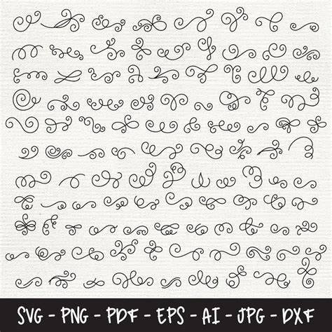 Dividers SVG Bundle PART2 Decorative Text Dividers Svg Text Dividers Svg Decorative Border