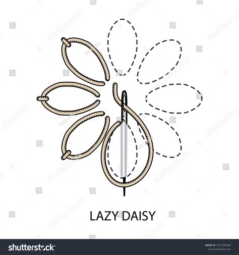205 Imágenes De Lazy Daisy Stitch Imágenes Fotos Y Vectores De Stock Shutterstock