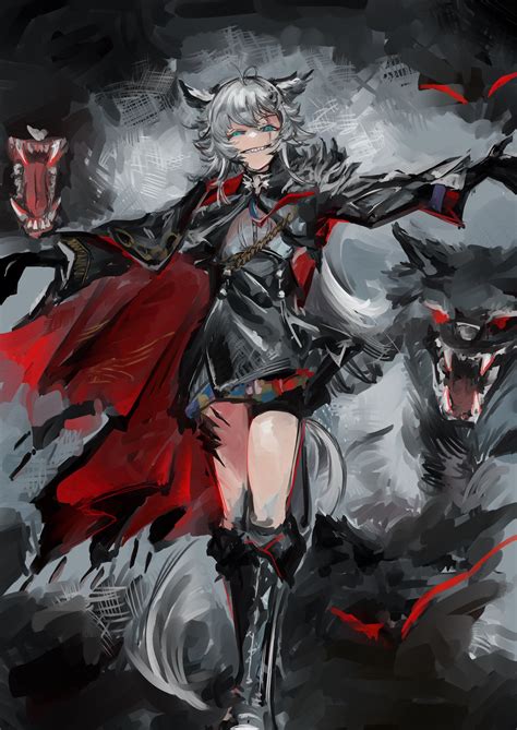 Lappland Arknights Drawn By Karaage Senpai Danbooru