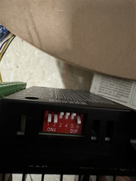 Nema 23 Stepper Motor With Tb6600 Driver Not Moving A Full Step