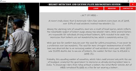Github Shivam Bhawar Helmet Detection And License Plate Recognition Using Machine Learning Be