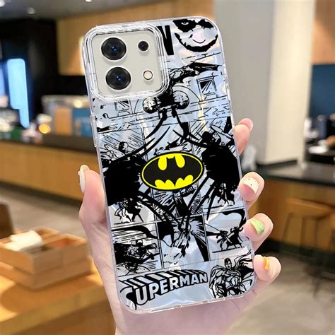 S Superhero B Batman Camlet Shine Phone Case Cover For Redmi Note
