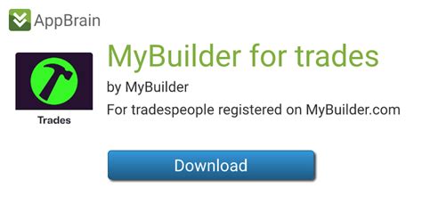 Mybuilder For Trades For Android Free App Download