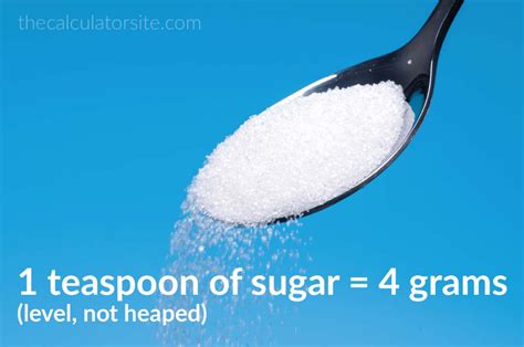 How Many Grams In Tbsp Sugar At Marie Crittenden Blog