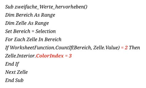 Colorindex Archive Exceltricks