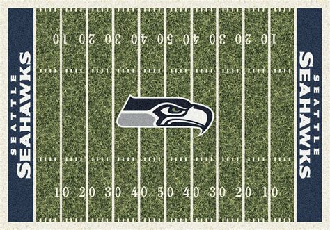 🔥 Free Download Seattle Seahawks Nfl Football Home Field Logo Area Rug