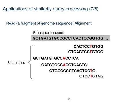 Ppt An Overview Of Similarity Query Processing Powerpoint