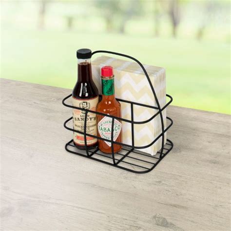 Spectrum Diversified Designs Llc Condiment Caddy Black