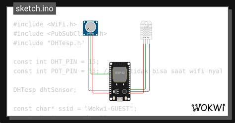 Mqtt String Potensio Wokwi Esp32 Stm32 Arduino Simulator