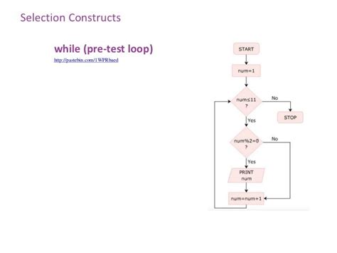 4 c programming constructs