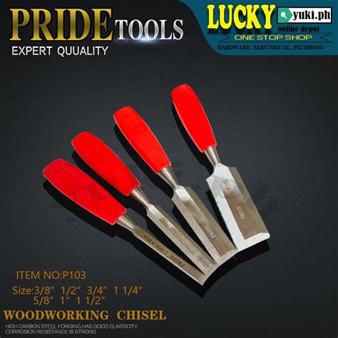 Pride Woodworking Chisel Paet P103 Shopee Philippines