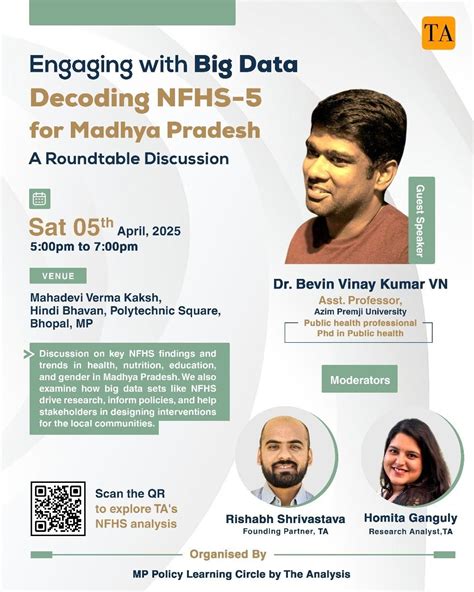 Engaging With Big Data Decoding Nfhs For Madhya Pradesh A Roundtable Discussion At The