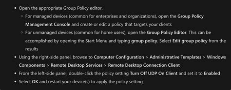 Windows Remote Desktop Application Stops Responding In Windows 11 22h2