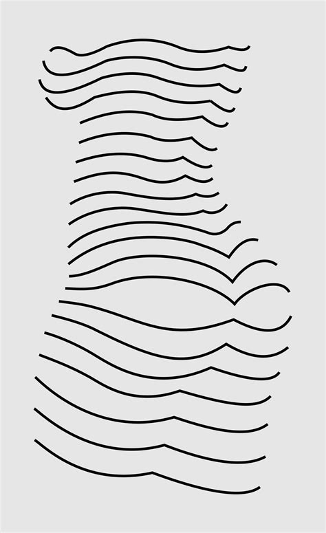 Sexy Lines Designed By Fabrejunior Diy Art Painting Outline Art Abstract Line Art