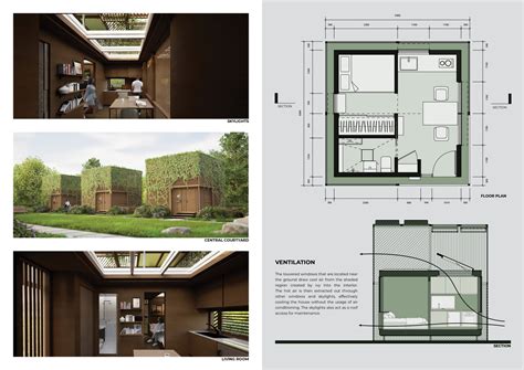 Architecture Project Lattice Framework And Green Façade In A