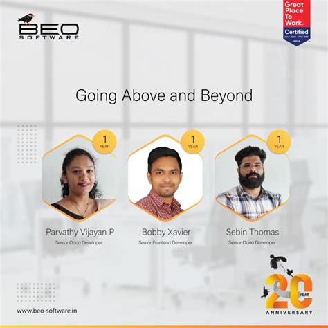 Beo Software Private Limited On Linkedin Success Kudos Greatjob Beosoftwareindia20yrs