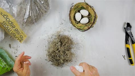 How To Make A Bird S Nest Using Natural Elements Spring Decor