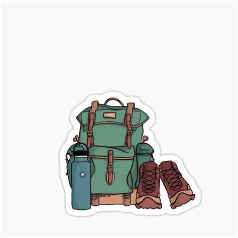 Hiking Stickers For Sale In 2024 Travel Stickers Printable Happy