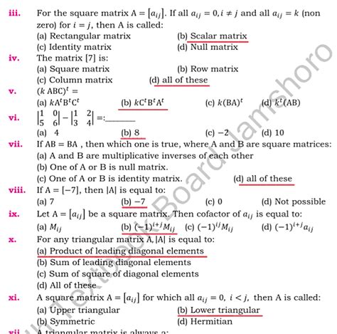 Education Is The Key To Success Unit 2 Matrices And Determinants