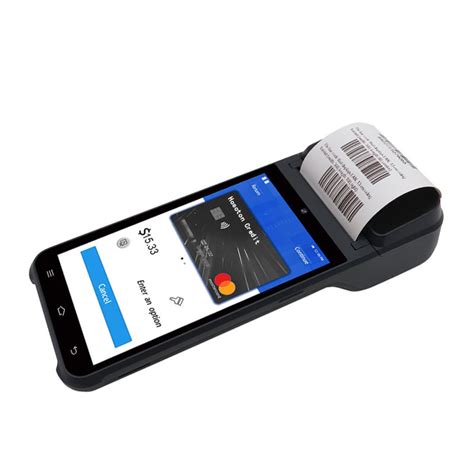 Inch Touch Screen Handheld Android POS System Terminal With G WiFi NFC Built In Printer Z