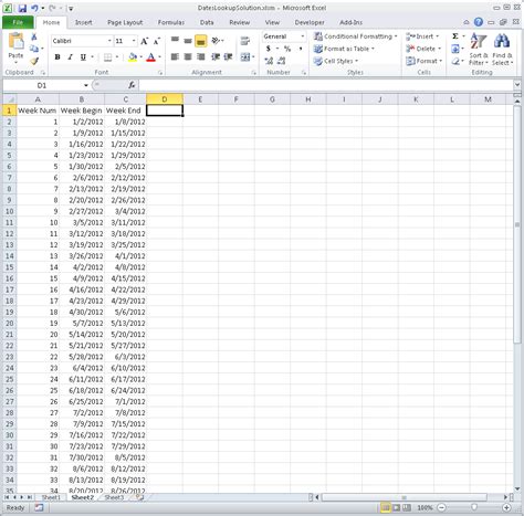 Week Subdivision Data In Excel Stack Overflow