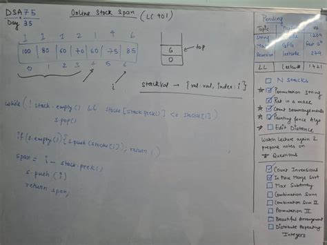 Divyanshu Baranwal On Linkedin Dsa75 Dsa75 Dsachallenge Dsajourney Dsacoding Algorithms