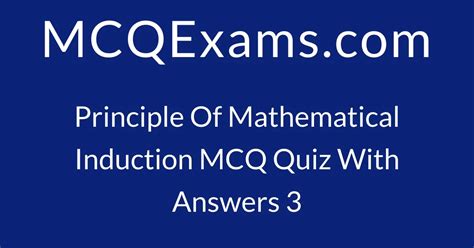 Mcq Questions For Class 11 Engineering Maths Principle Of Mathematical