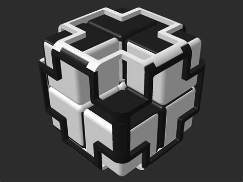 Minus Cube 3d Puzzle Минус кубик By Chmeee Makerworld Download Free
