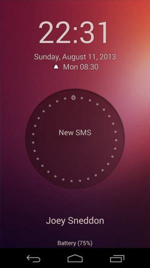 Ubuntu Touch Styled Lockscreen App For Android Omg Ubuntu