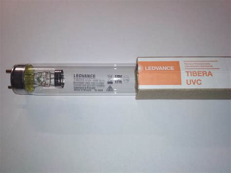 Лампа УФ бактерицидная 15w Tibera UVC G13 T8 LEDVANCE без озона(TUV 15w ...