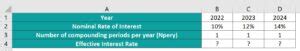 EFFECT Excel Function Syntax Examples How To Use