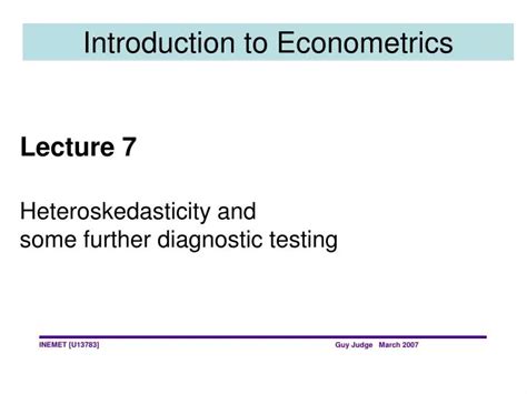 PPT Introduction To Econometrics PowerPoint Presentation Free Download ID 744227