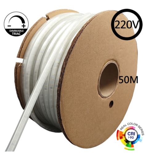 8w Dimmable Led Strip With Rectifier Cable 50m 2700k Buy In The Uk