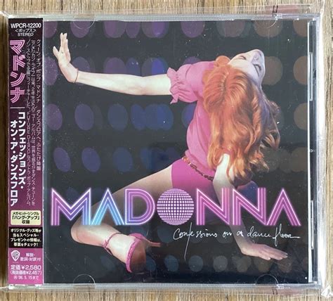Madonna Confessions On A Dance Floor Cd Album 2005 Japon Warnerwpcr 12200 Nm Ex Eur 26 90