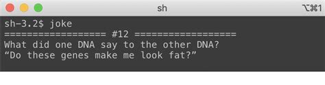 GitHub Gabrie30 Joke Get Random Jokes On Your Command Line Guaranteed To Make Your Day