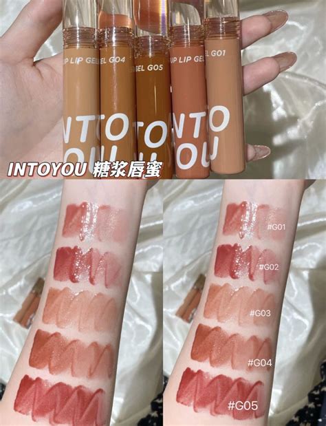 Xiaohongshu Into You Chinese Makeup Brand Cbeauty Lipsticks Lip Stain
