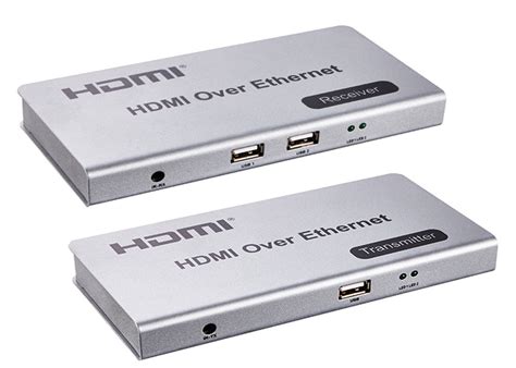 CAT CAT Cable M HDMI KVM Extender With USB Audio And Mic Over IP P