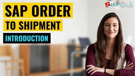Introduction Sap Order To Shipment Training Zarantech Youtube