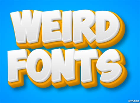 Weird Font Generator
