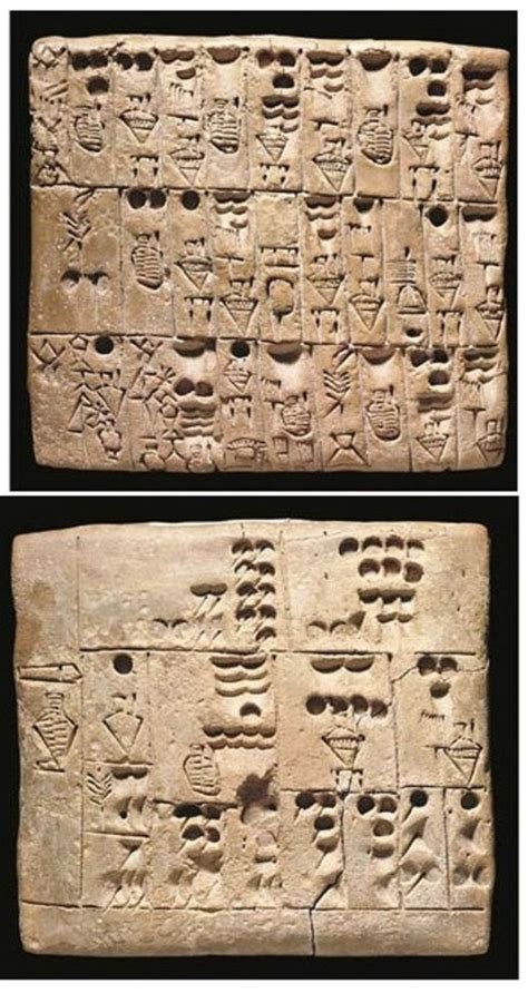 İdarİ İŞlerle İlgİlİ Kushim Kİl Tablet Uruk DÖnemİ MÖ 4000 2900