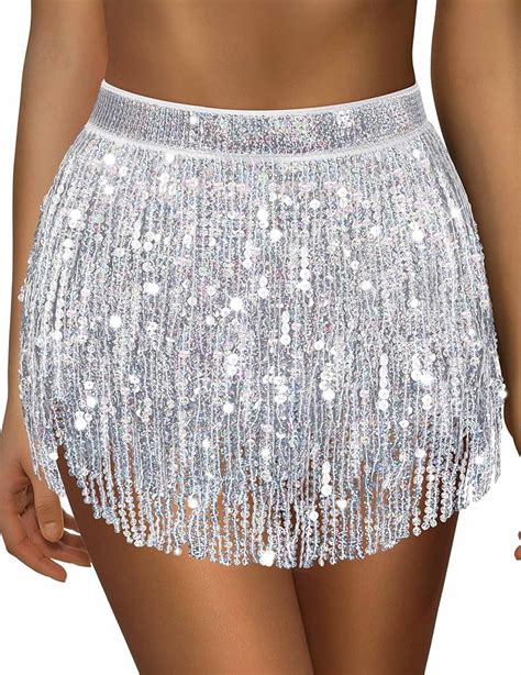 Silver Sparkle Skirt