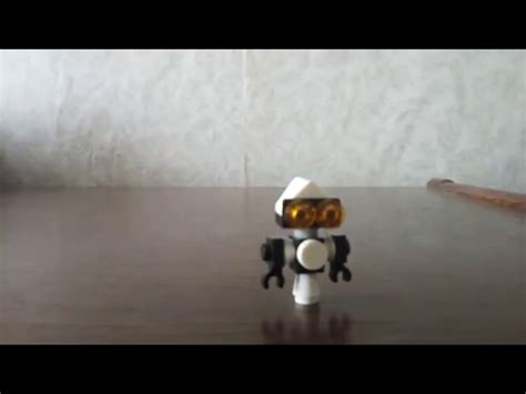 Мини-робот из Лего\Lego глазастый - YouTube