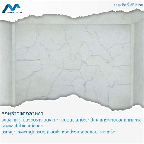 ประเภทของ รอยร้าว Sigma Six ตรวจบ้าน ตรวจคอนโด โดยวิศวกรมืออาชีพ