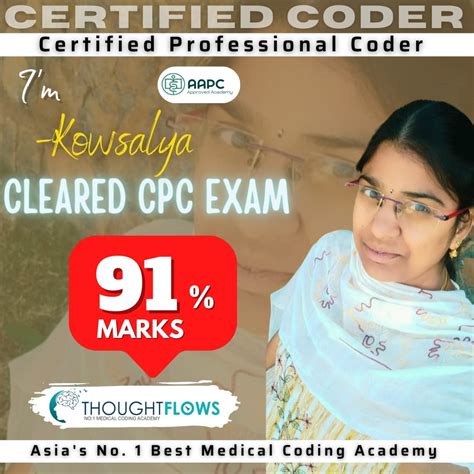 🎉congratulations Thoughtflows Medical Coding Academy